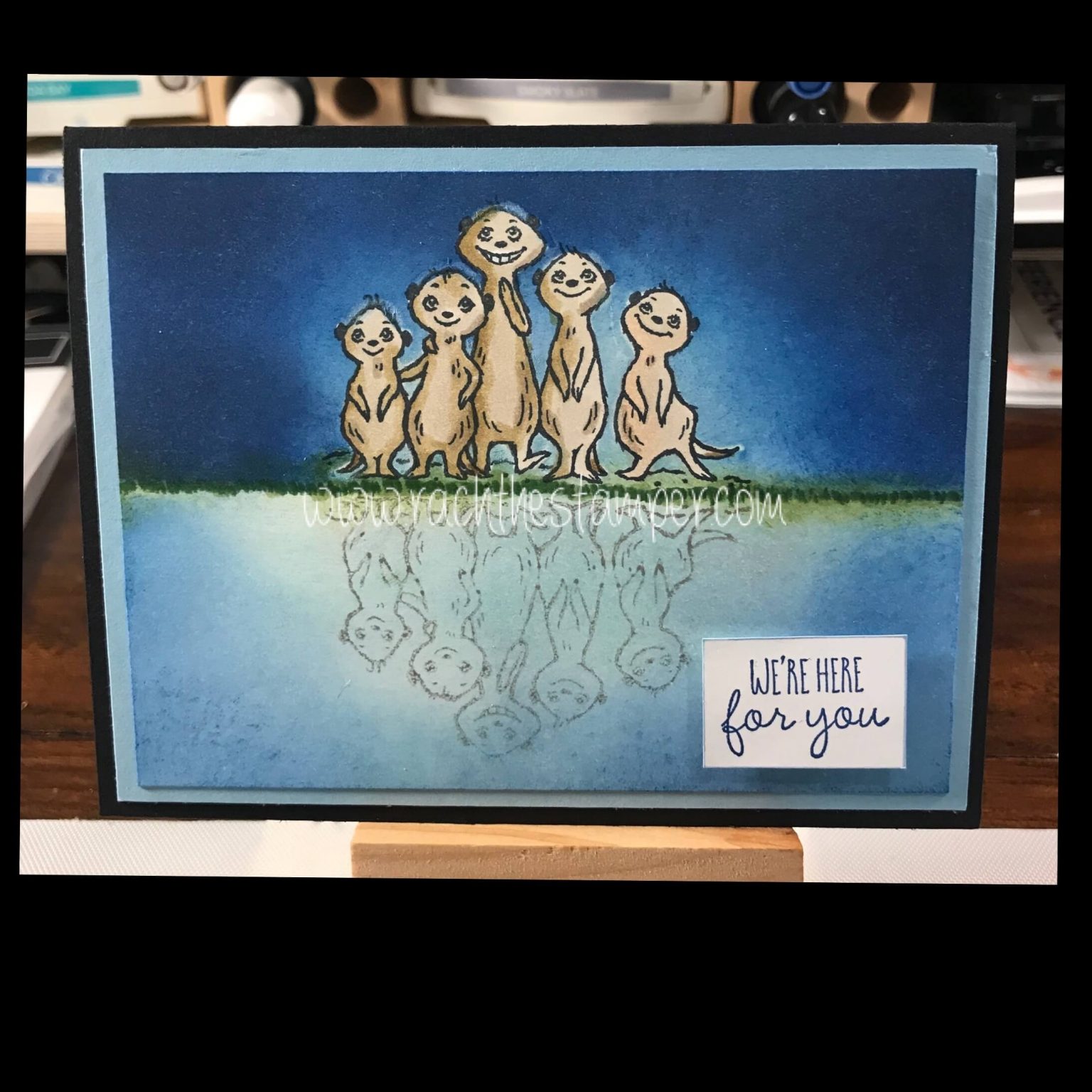 Mirror Reflection Technique cards, Stampin’ Up! – RachTheStamper