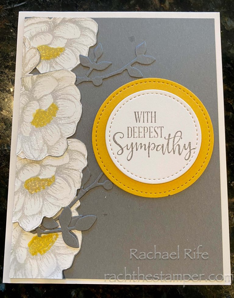 Split Front Card Technique f. Tasteful Touches & Birds & Branches ...