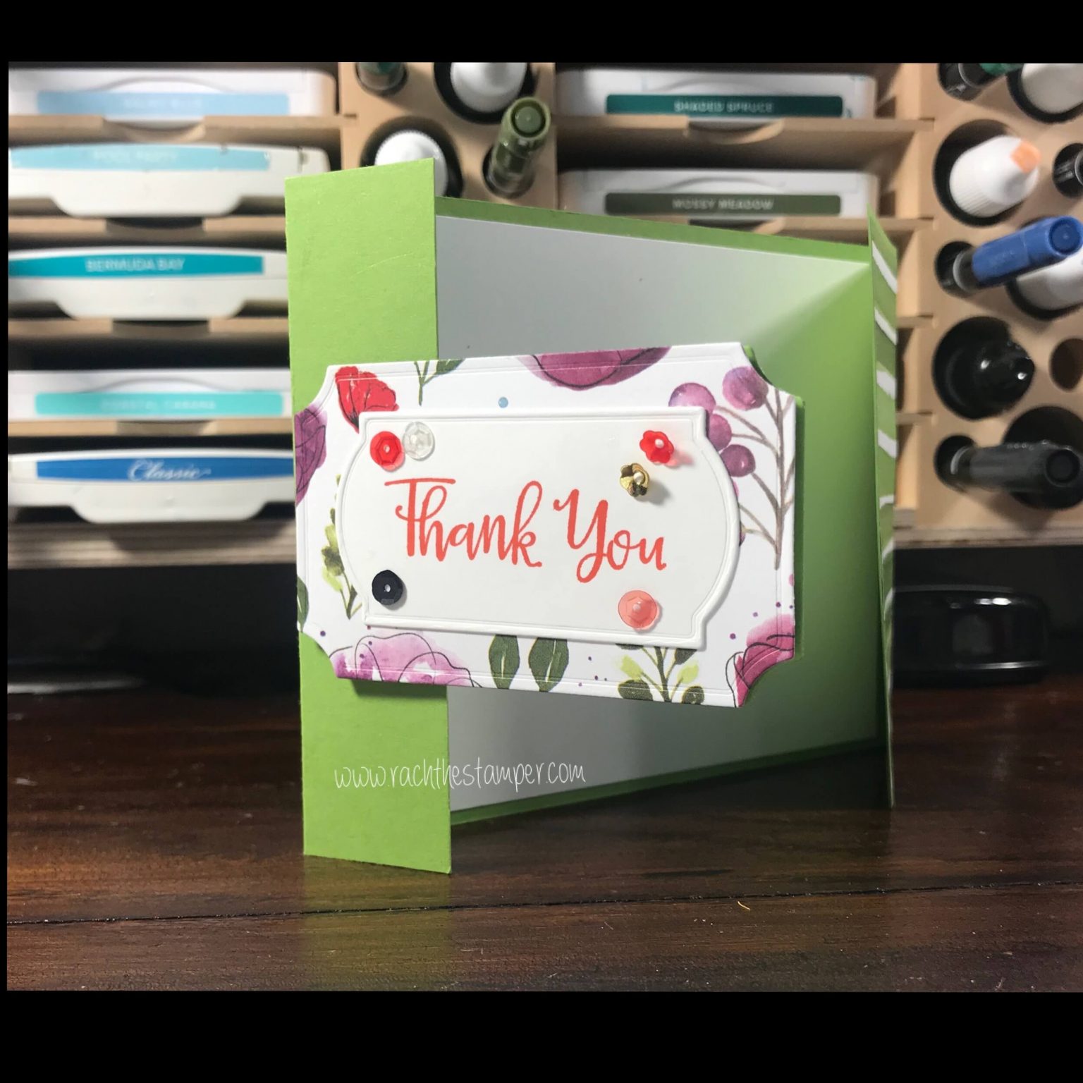 Partial Die Cutting , 3 card examples – RachTheStamper