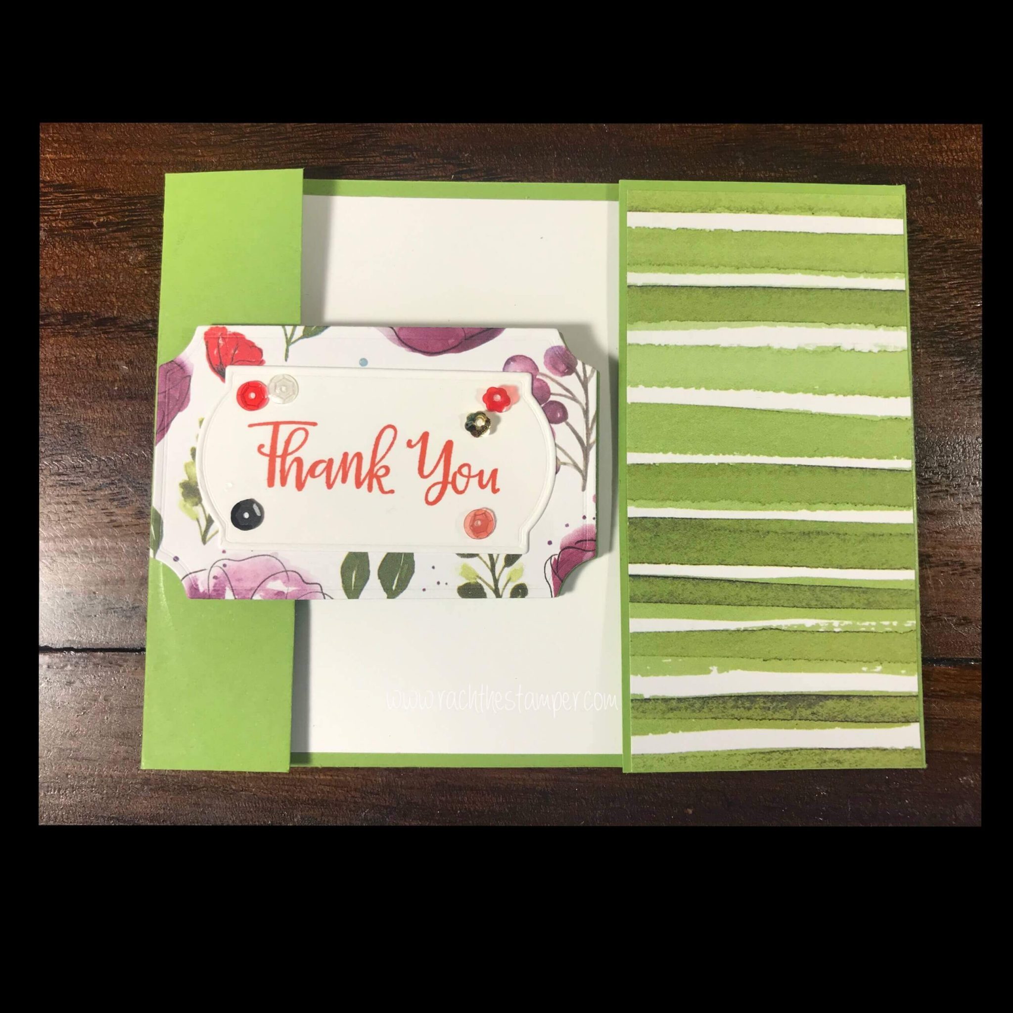 Partial Die Cutting , 3 card examples – RachTheStamper