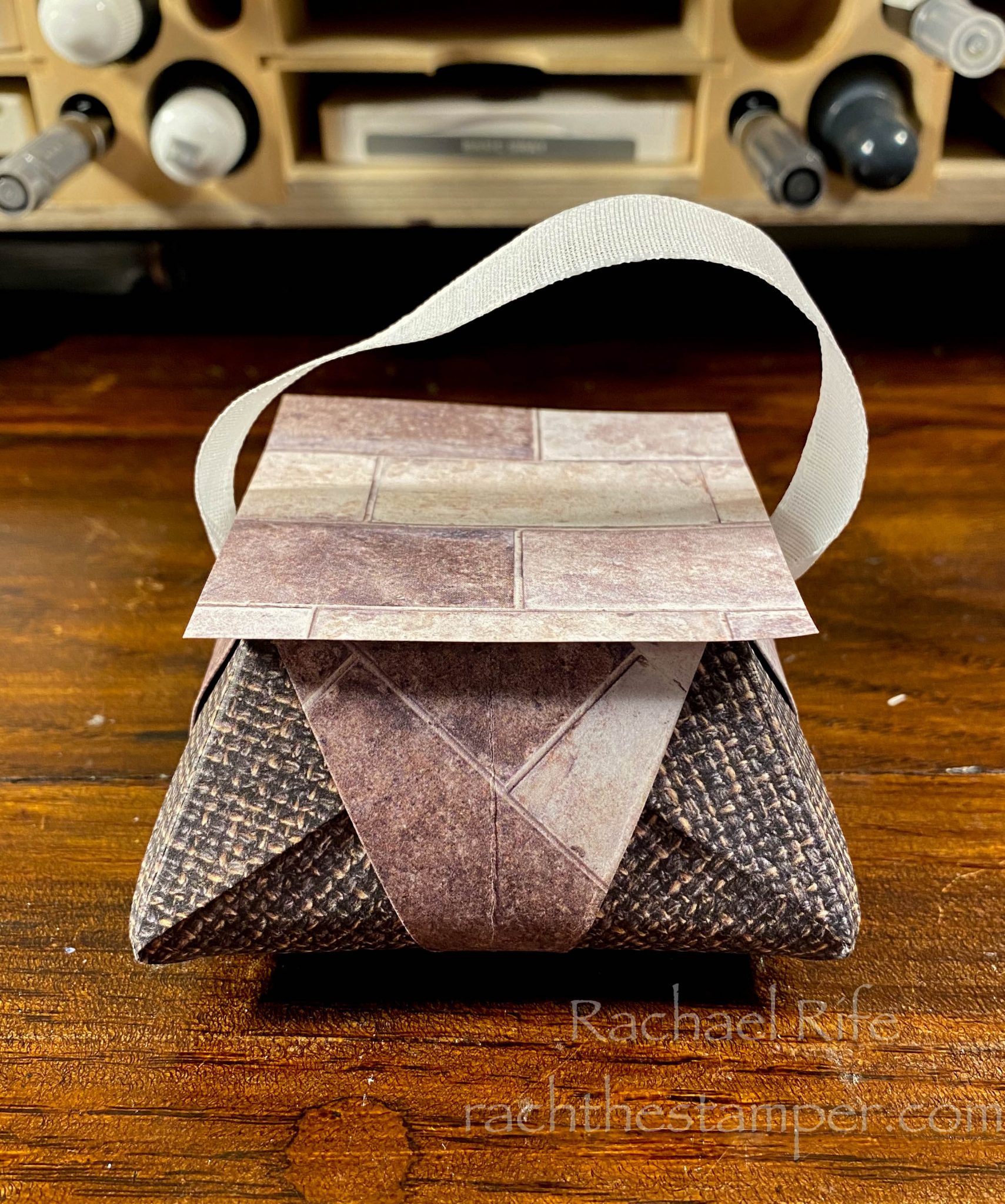 Simple NO Cut Origami Box for Every Occasion – RachTheStamper
