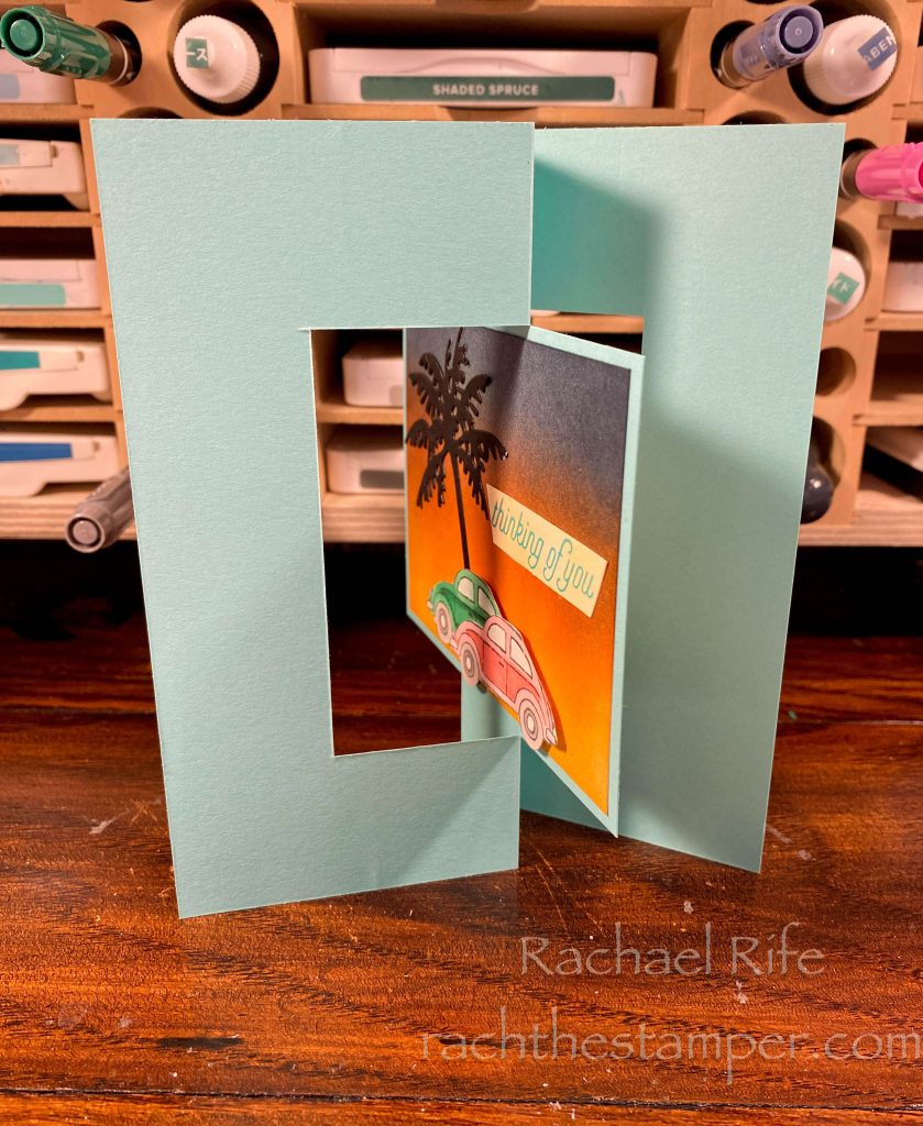 Sale A Bration 2022: Driving By! Swing fold card – RachTheStamper